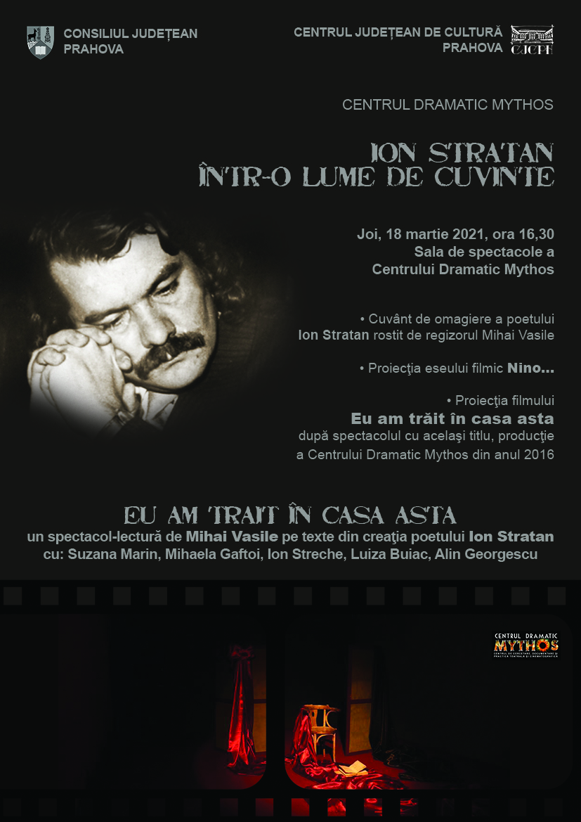 Ion Stratan - Intr-o lume de cuvinte - Centrul Judeţean de Cultură ...